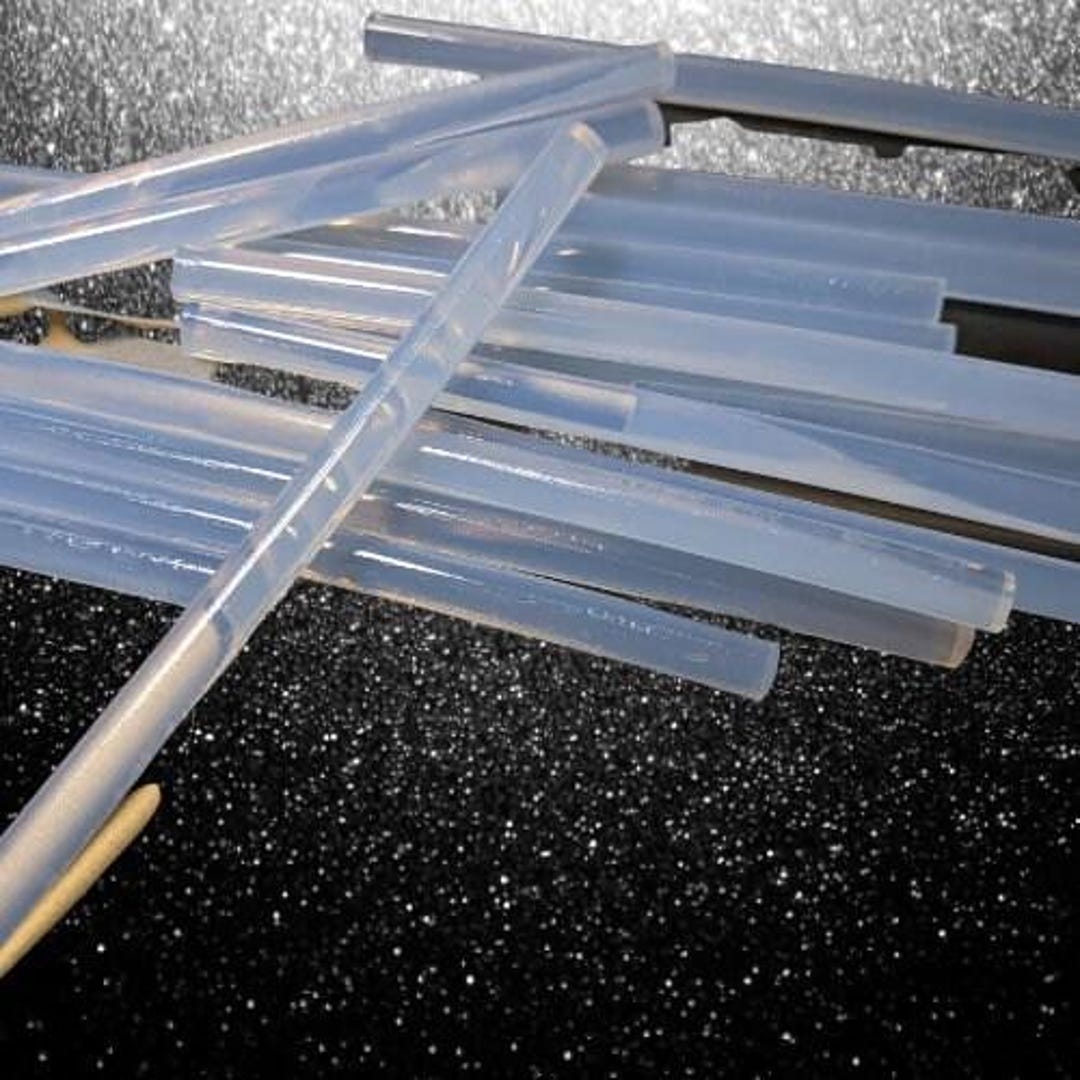 Mini Hot Glue Sticks 4"x0.27" Pack of 20, Ultra Bond All Purpose Clear ...