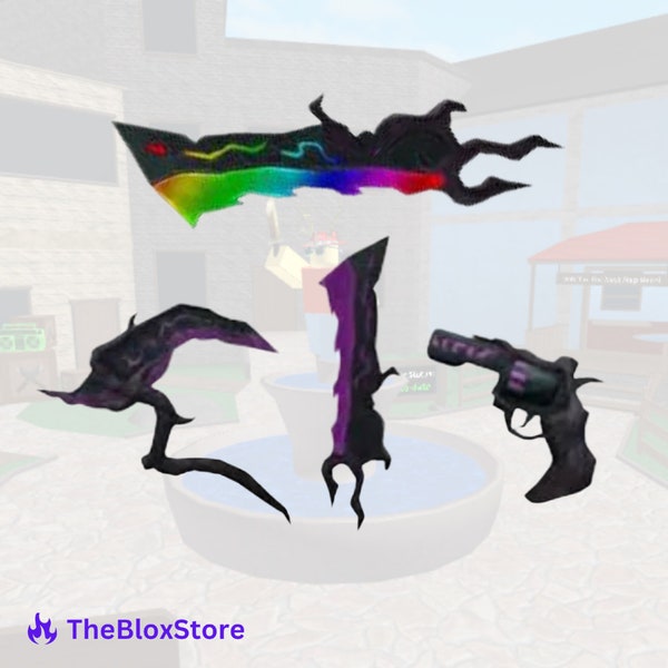 Mm2 Elderwood Scythe - Etsy Australia