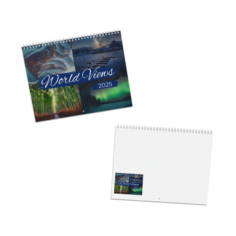 2025 World Views Calendar Award-winning Landscape Photography Travel ...