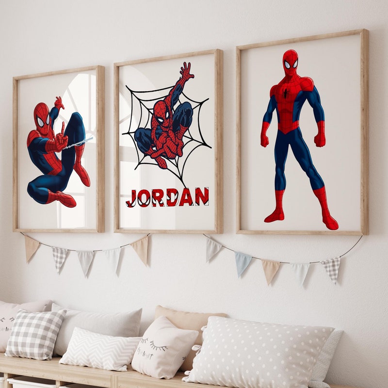 Spiderman Poster - Etsy