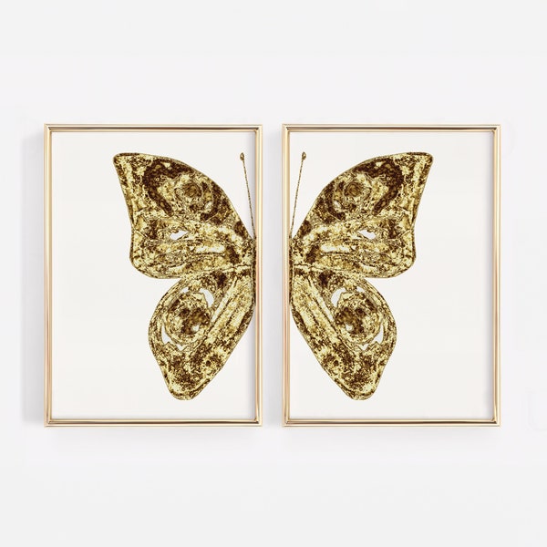 Split Butterfly Art - Etsy