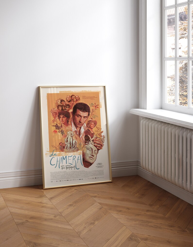 La Chimera Movie Poster, Minimalist Movie Poste, Wall Art Print, Movie ...