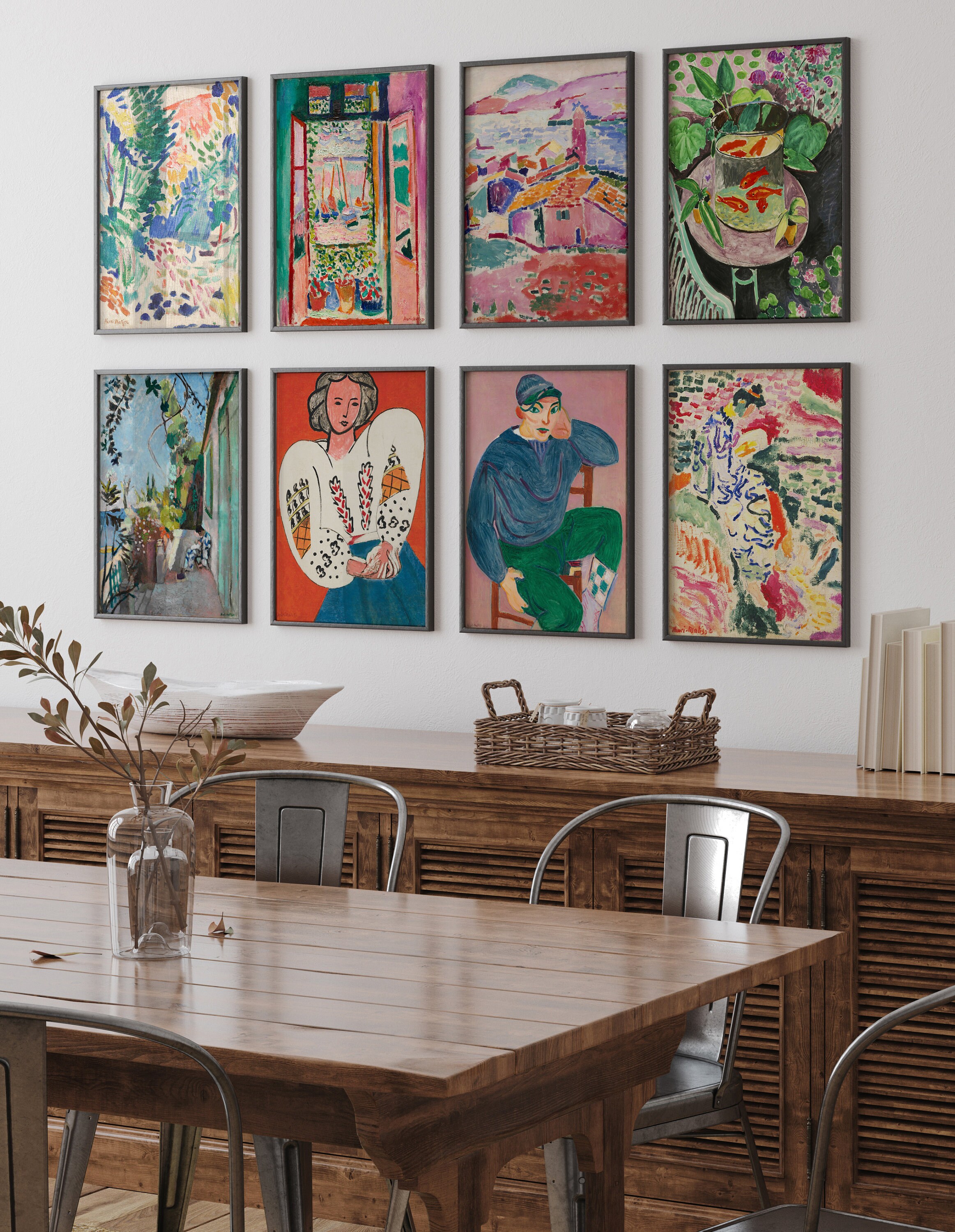 Gallery Wall Set of Henri Matisse Prints Open Window Print - Etsy