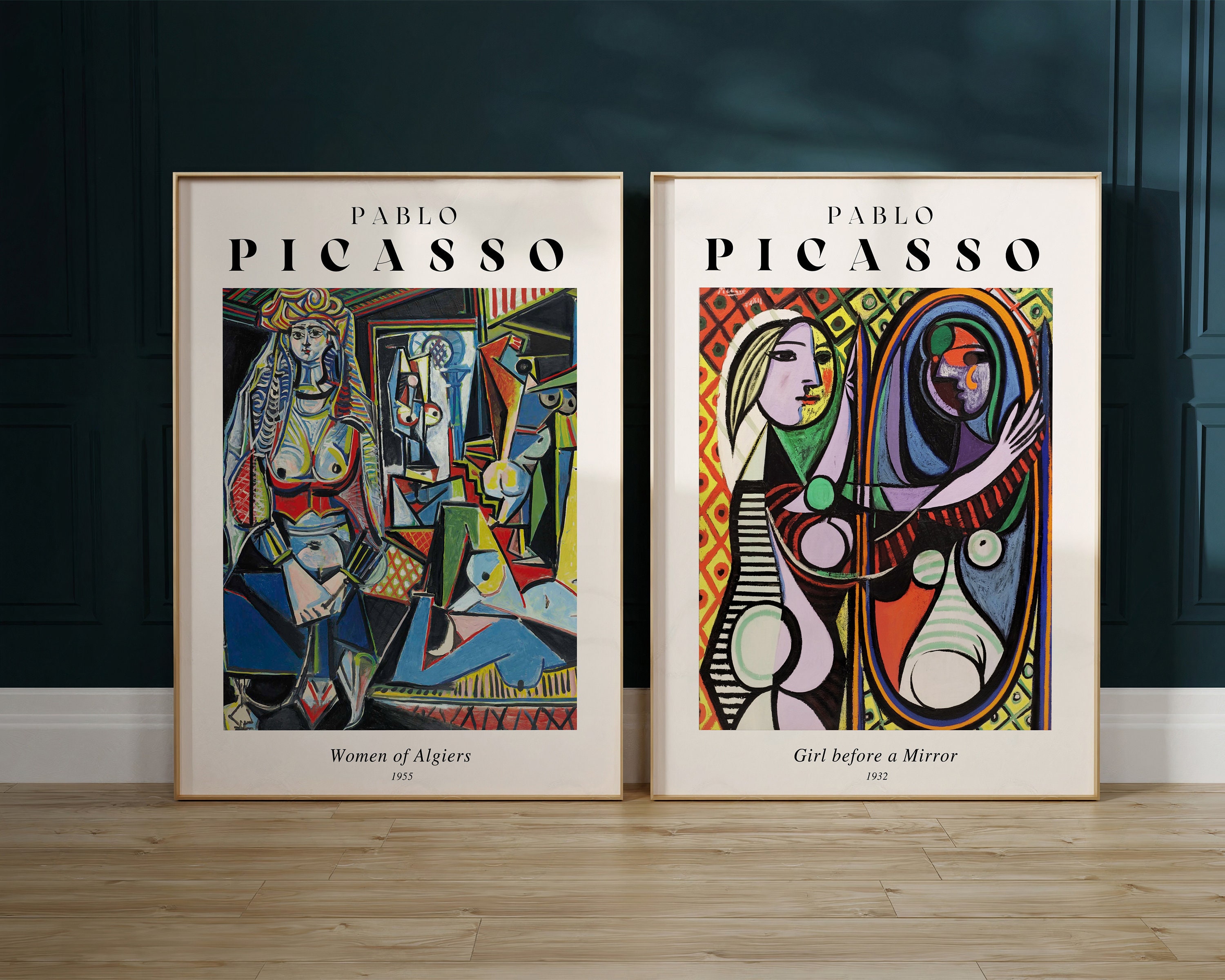 SET of 2 Pablo Picasso Wall Art Print, Picasso Poster, Picasso Home ...