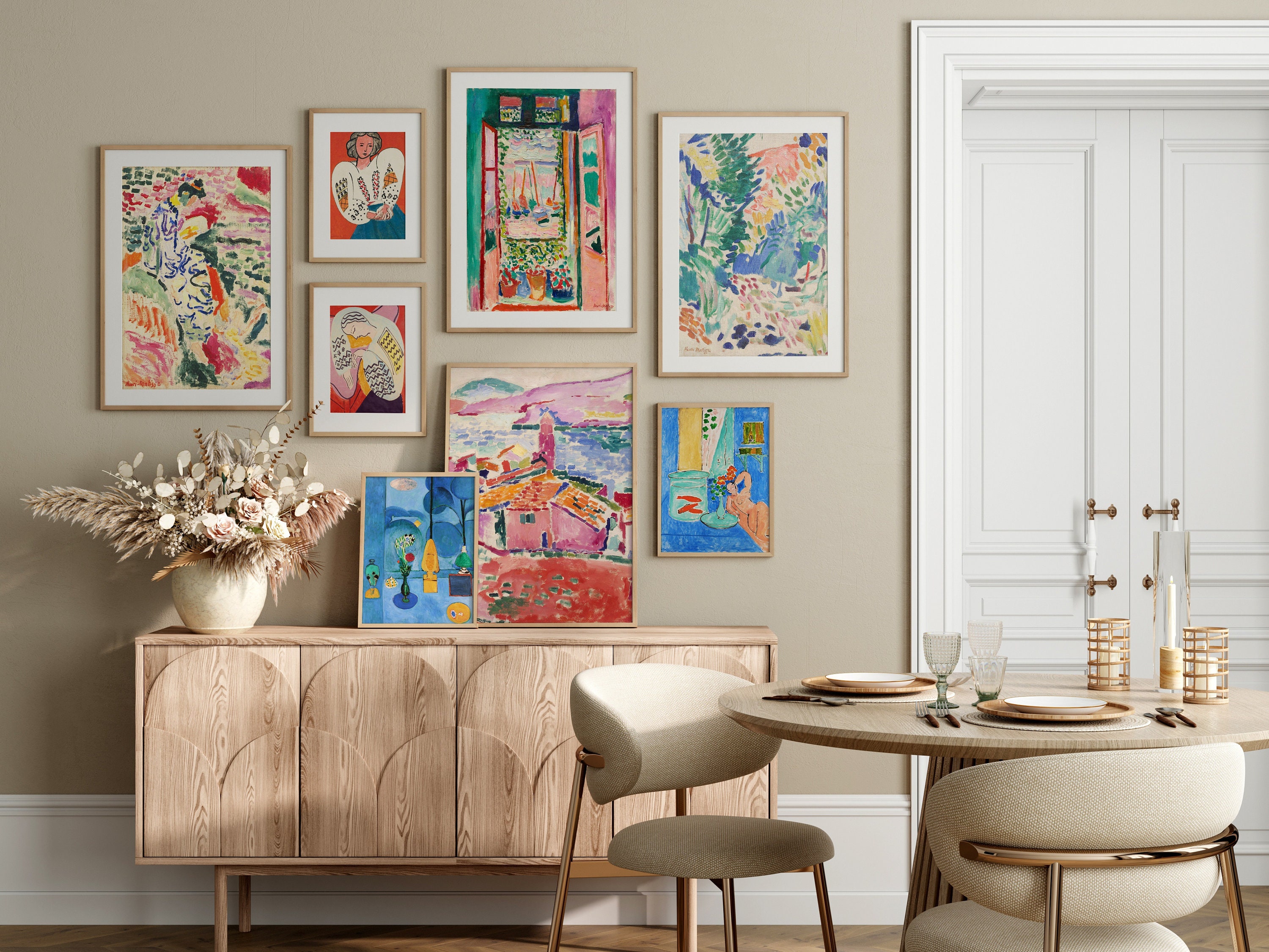 Gallery Wall Set of Henri Matisse Prints Open Window Print - Etsy