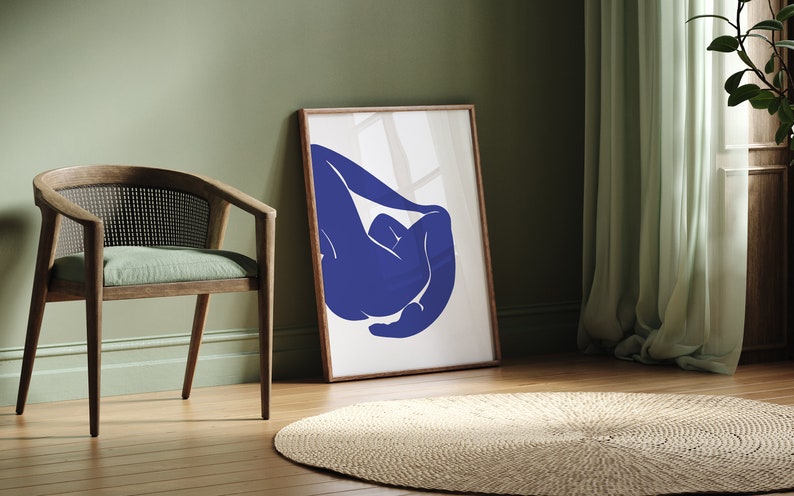 Henri Matisse Blue Woman Prints, Matisse Exhibition Poster, Matisse ...