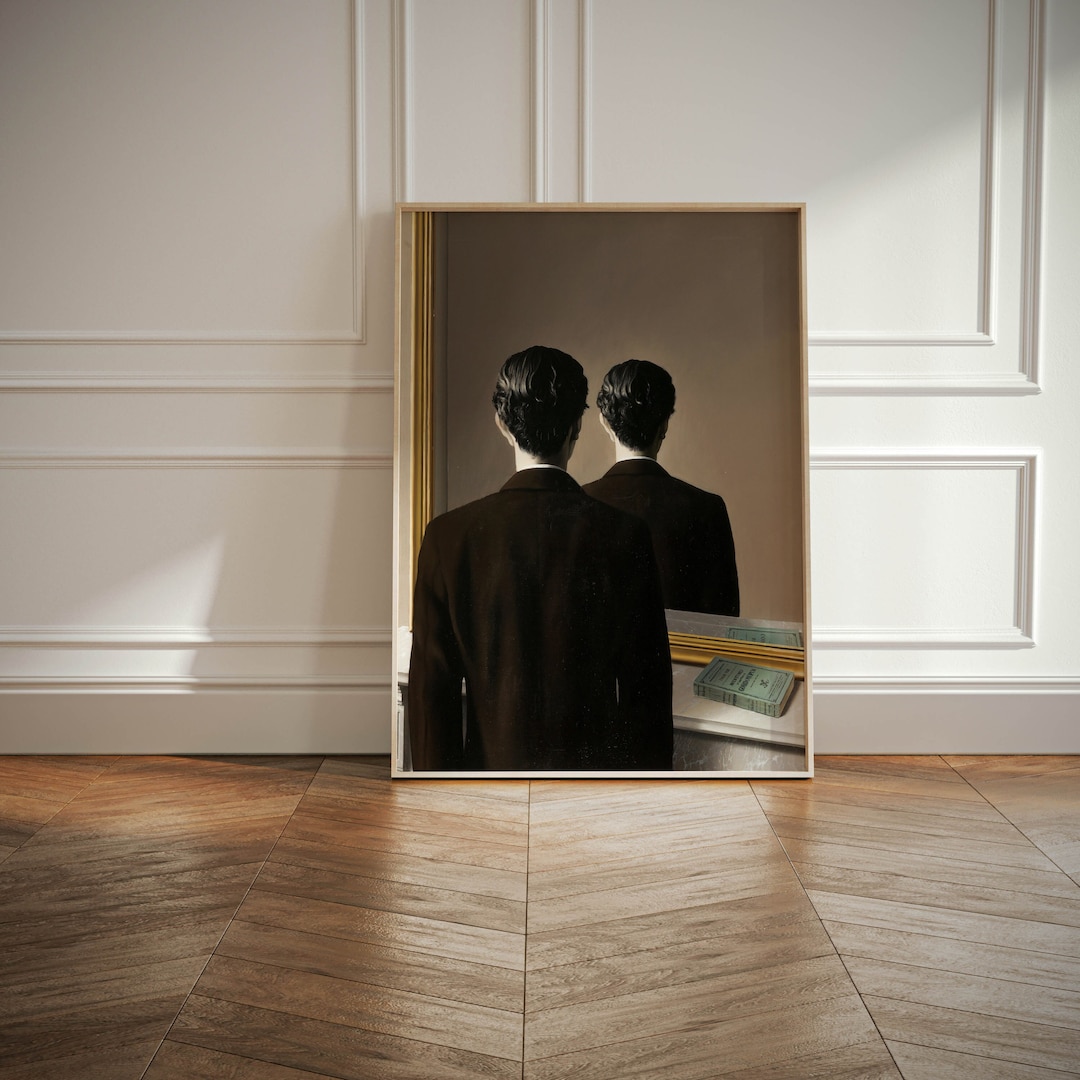 Rene Magritte Not to Be Reproduced Wall Art Print, Rene Magritte Poster ...