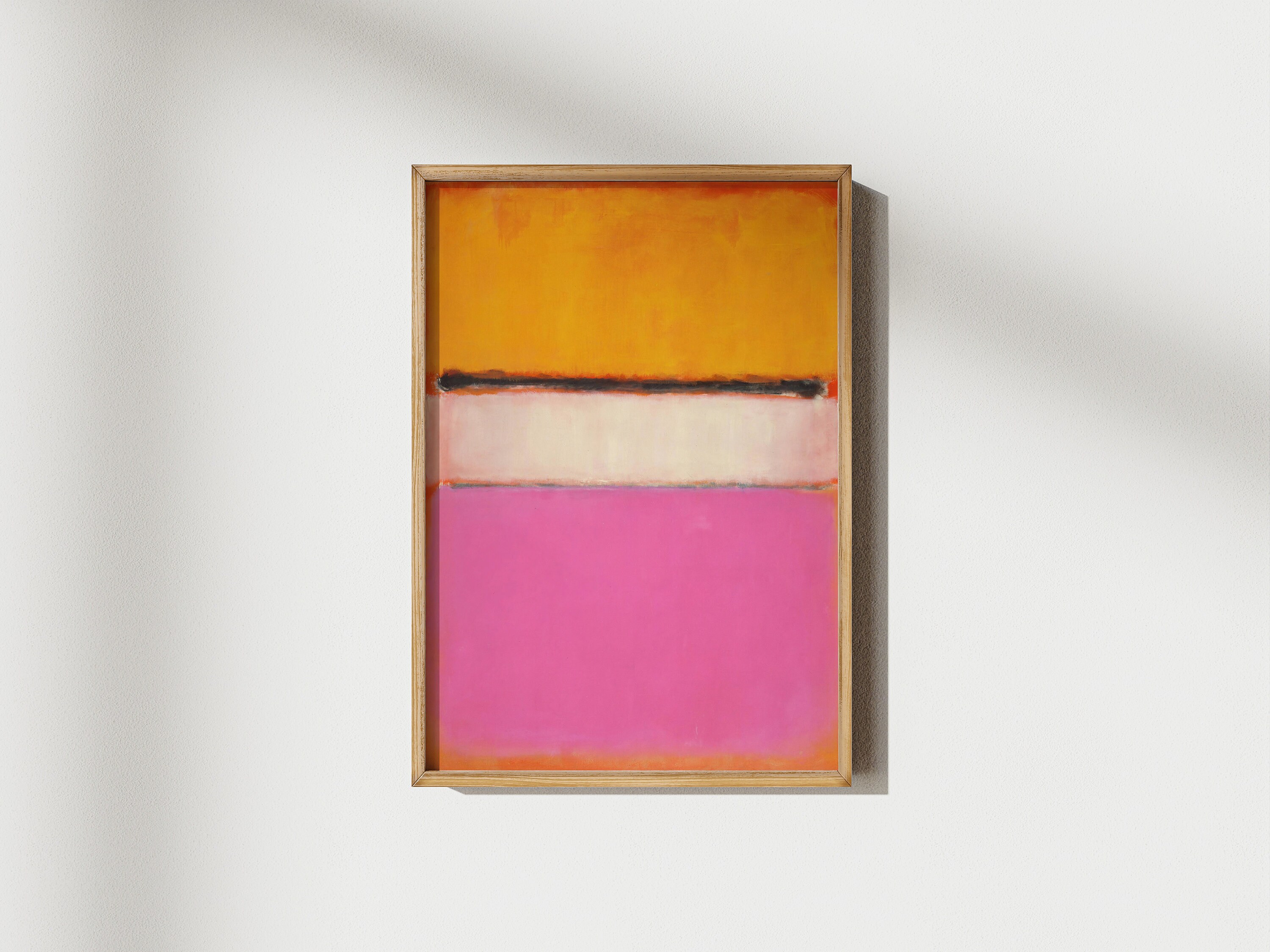 Mark Rothko Poster, Mark Rothko Print, Abstract Geometric Wall Art ...