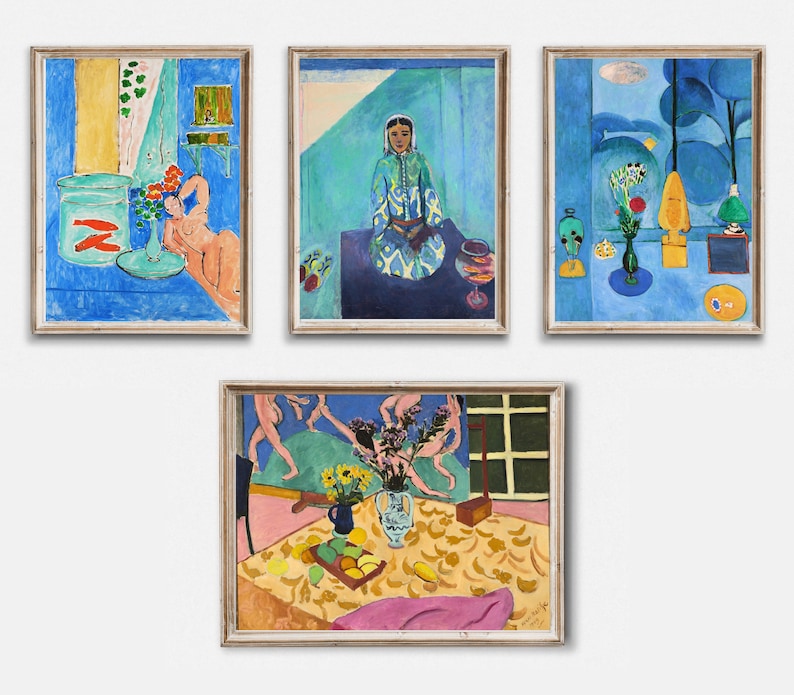 Gallery Wall Set of Henri Matisse Prints Open Window Print - Etsy