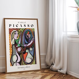 Pablo Picasso Wall Art Print, Picasso Poster, Picasso Home Decor, Neutral Abstract Vintage ...