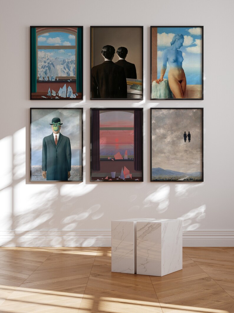 Rene Magritte Print, Rene Magritte Poster, Rene Magritte Wall Decor ...
