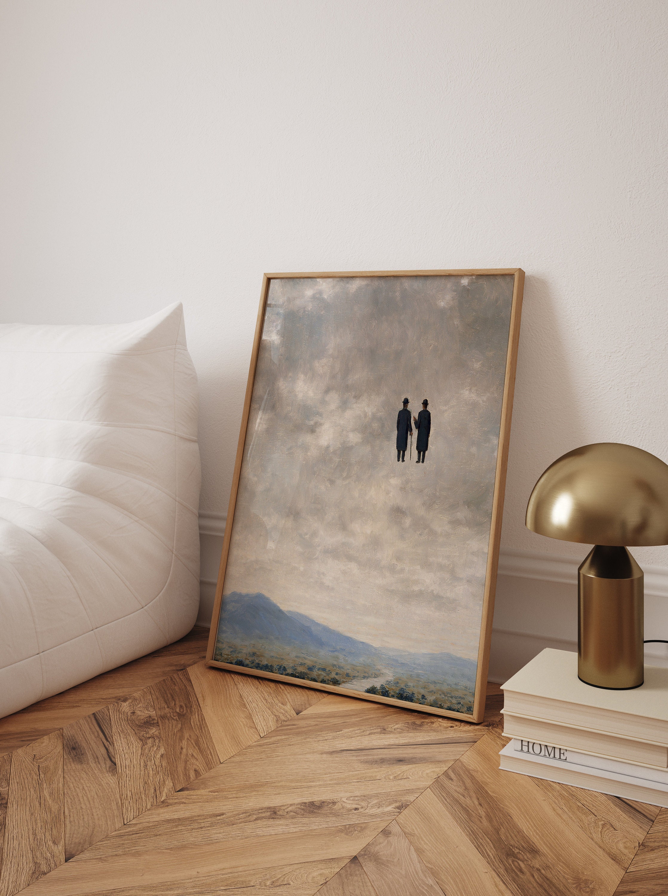 René Magritte The Art of Convesation wall Art Print, René Magritte ...