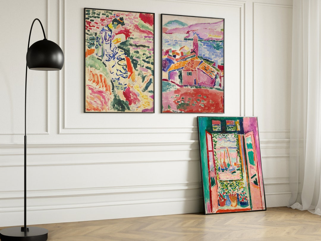 SET of 3 Henri Matisse Print, Henri Matisse Poster, Henri Matisse Wall ...