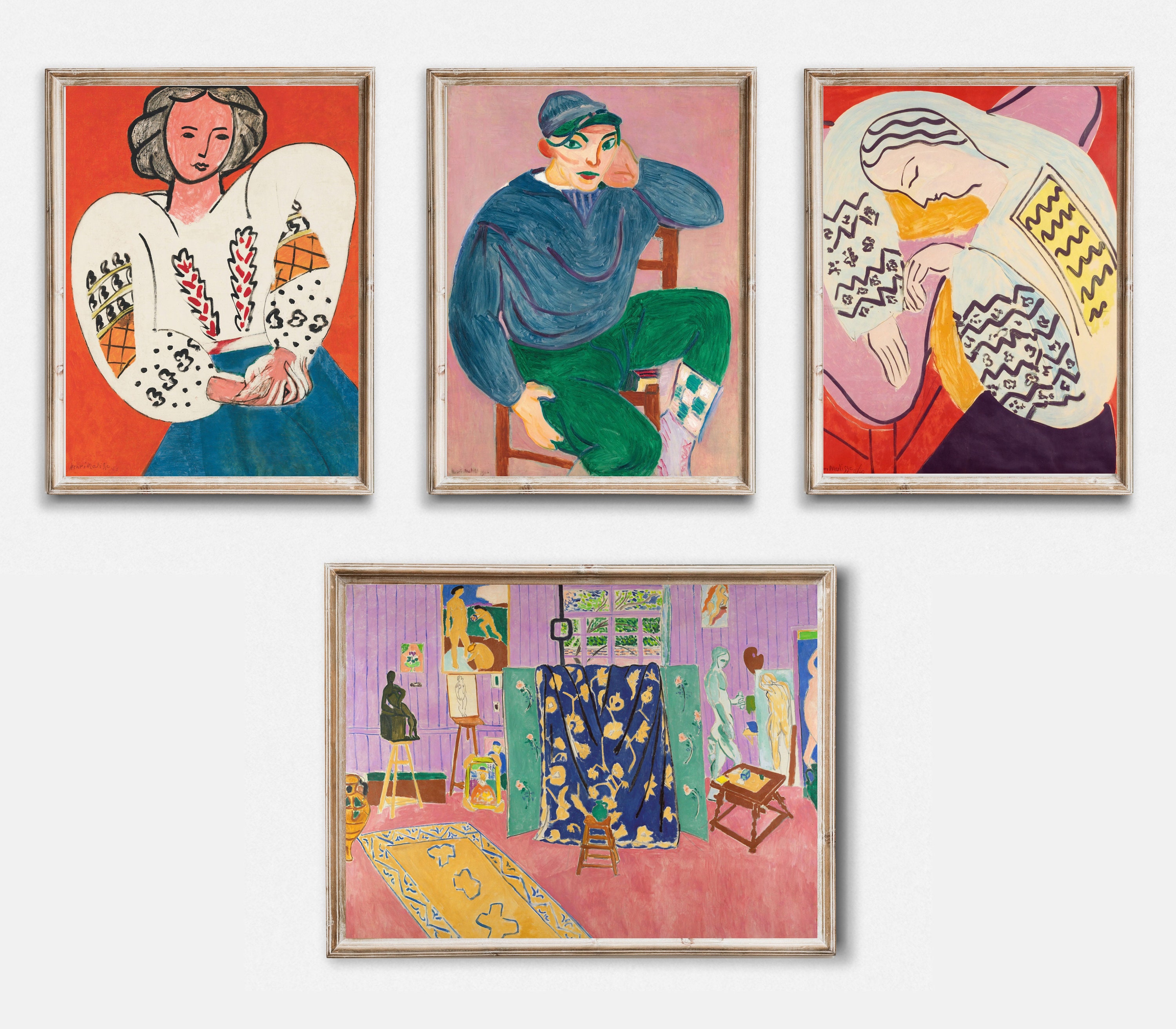 Gallery Wall Set of Henri Matisse Prints Open Window Print - Etsy