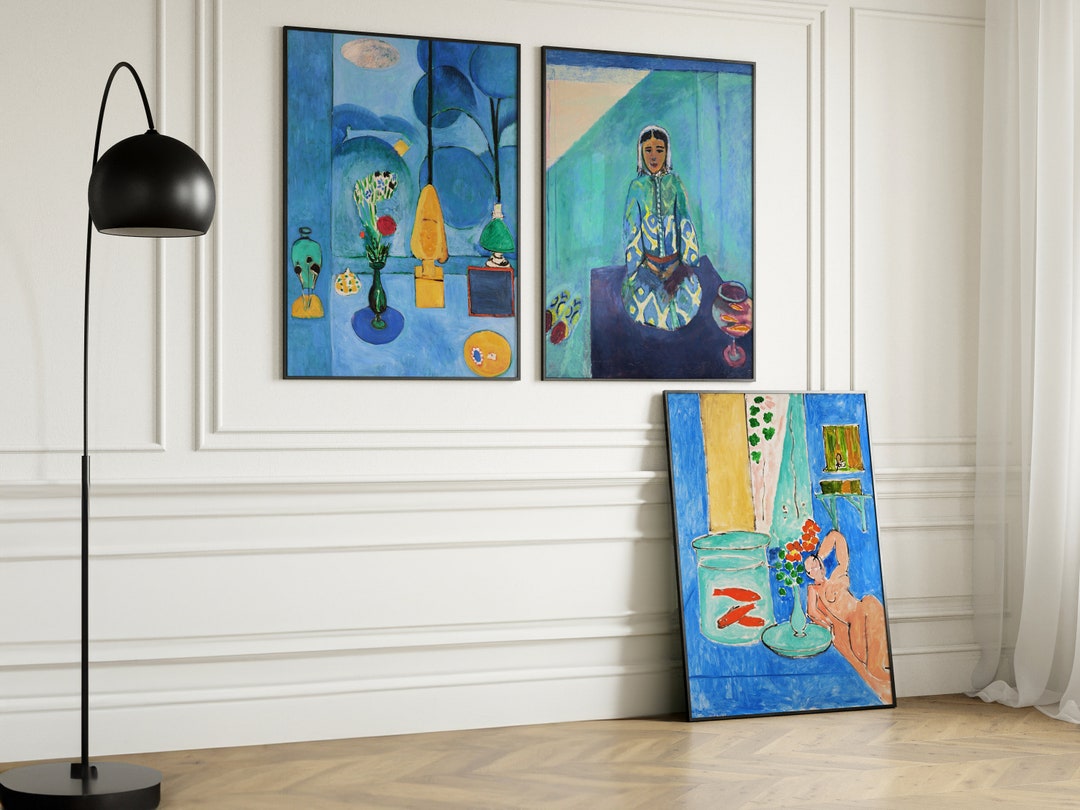SET of 3 Henri Matisse print, Henri Matisse poster, Henri Matisse wall ...