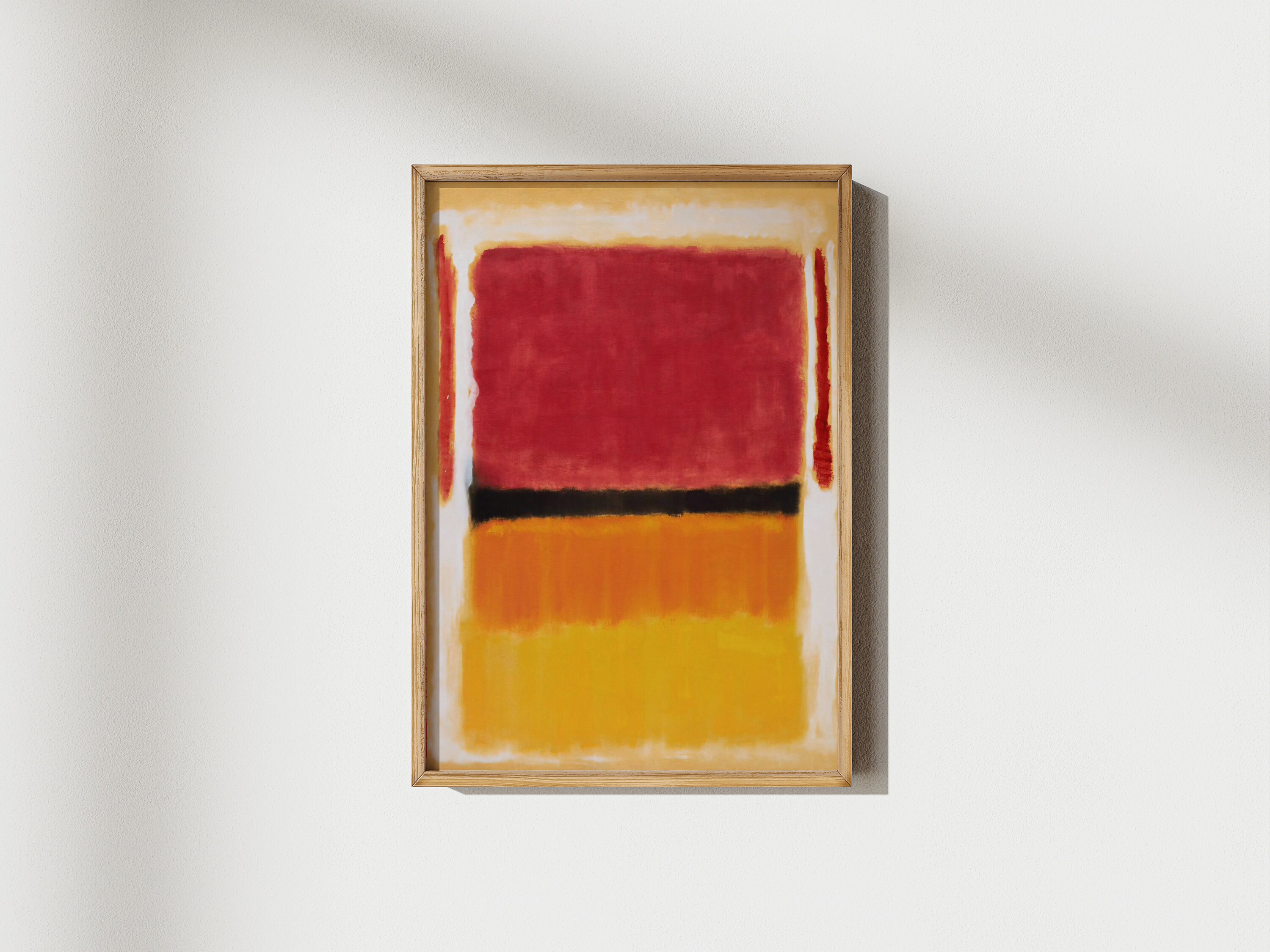 Mark Rothko Poster, Mark Rothko Print, Abstract Geometric Wall Art ...