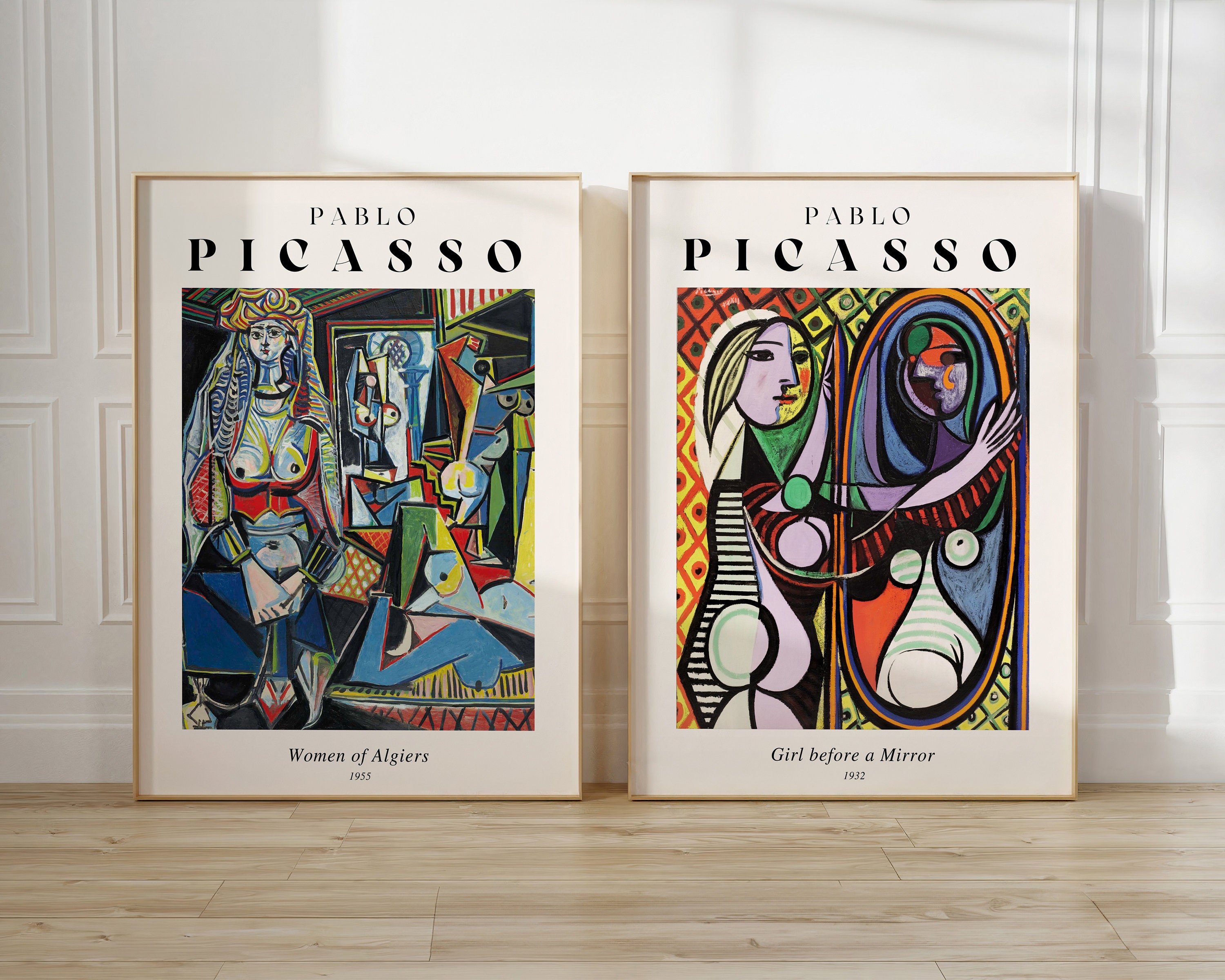 SET of 2 Pablo Picasso Wall Art Print, Picasso Poster, Picasso Home ...