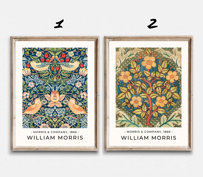SET of William Morris Prints William Morris Posters Morris - Etsy
