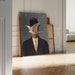 Rene Magritte the Man in the Bowler Hat Print, Rene Magritte Poster ...