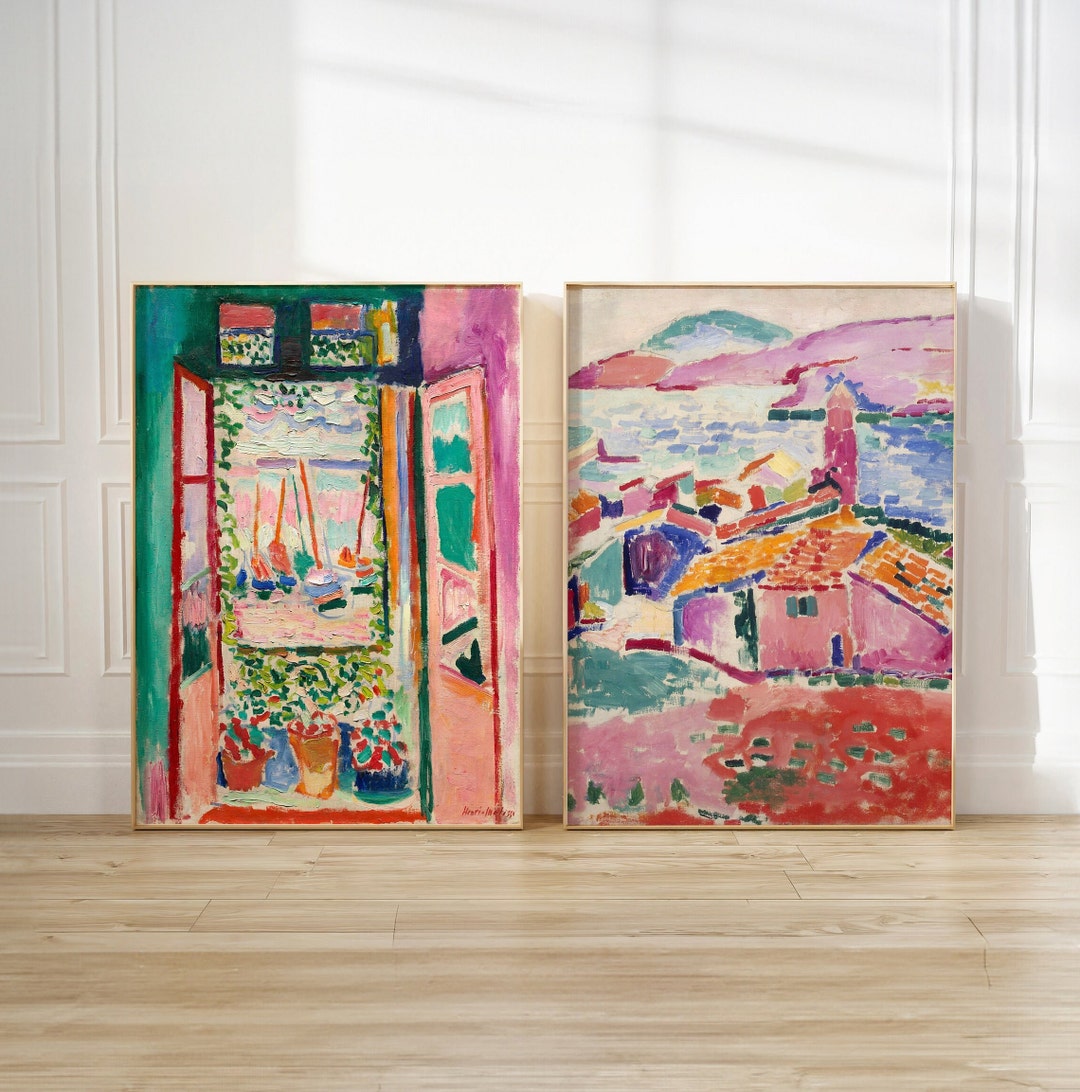 Printable Set of 2 Henri Matisse Prints Open Window Print - Etsy