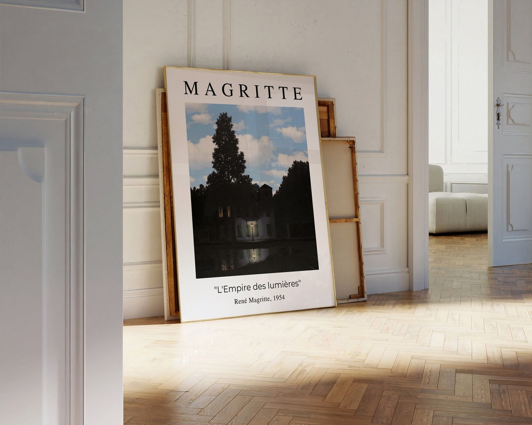 Rene Magritte the Dominion of Light Wall Art Print, Rene Magritte ...