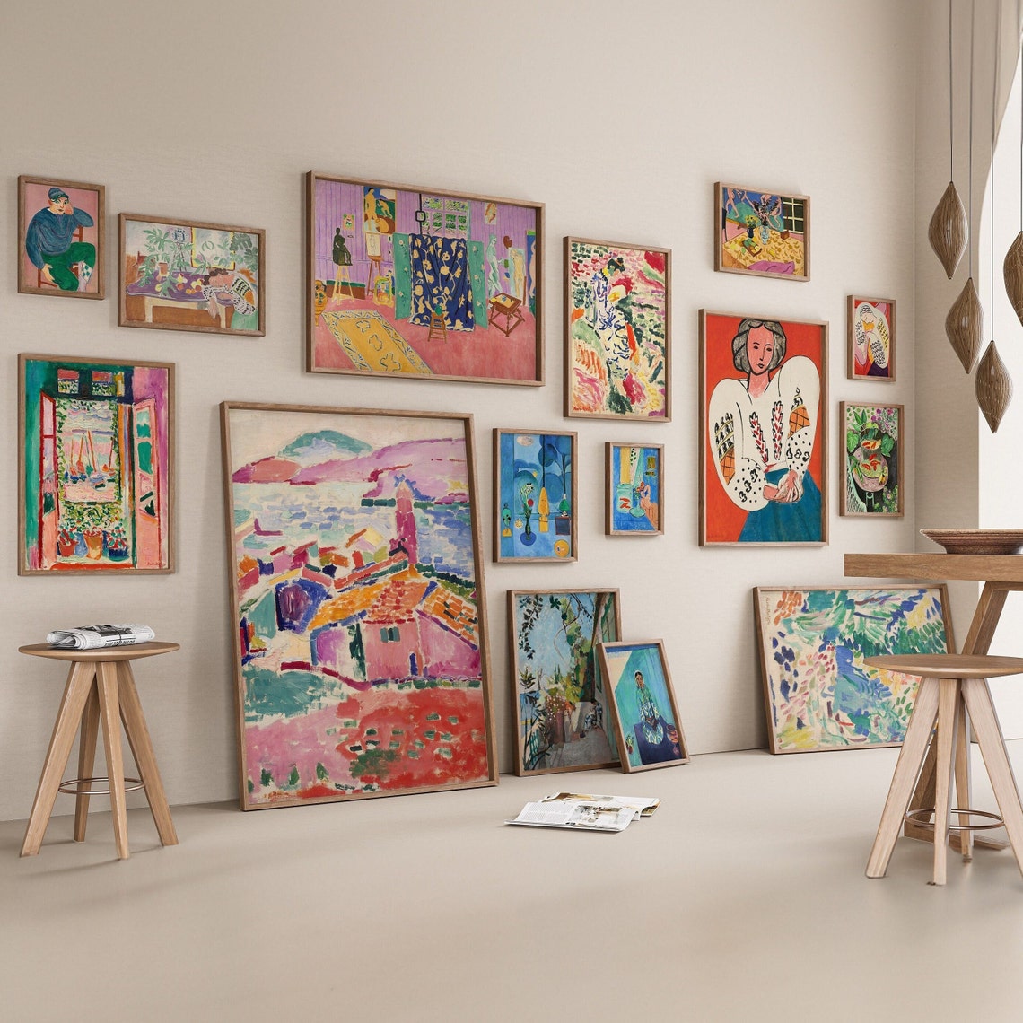 Gallery Wall Set of Henri Matisse Prints Open Window Print - Etsy