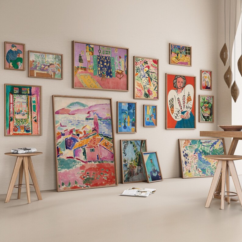 Gallery Wall Set of Henri Matisse Prints Open Window Print - Etsy