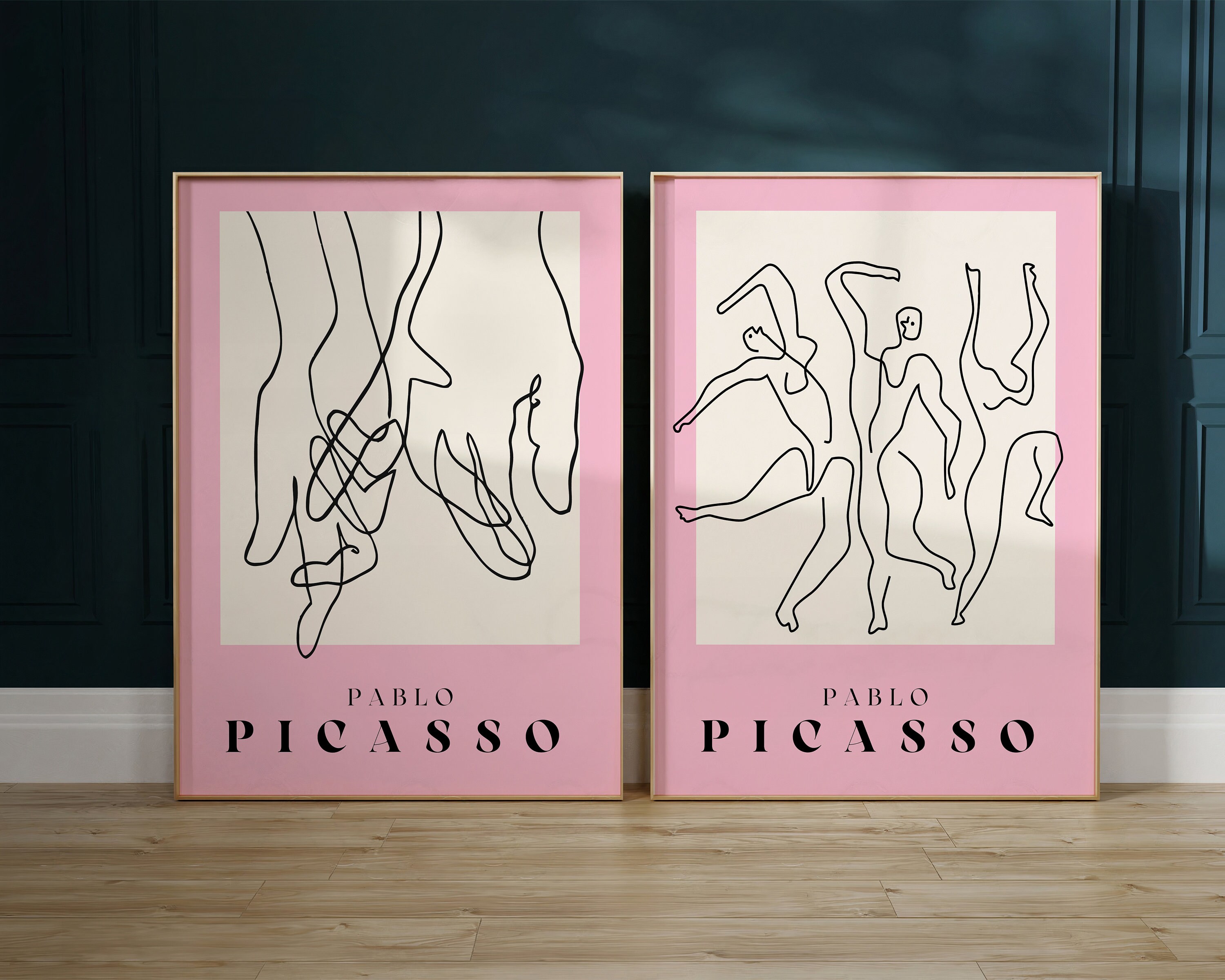 SET of 2 Pablo Picasso Wall Art Print Picasso Poster Picasso - Etsy