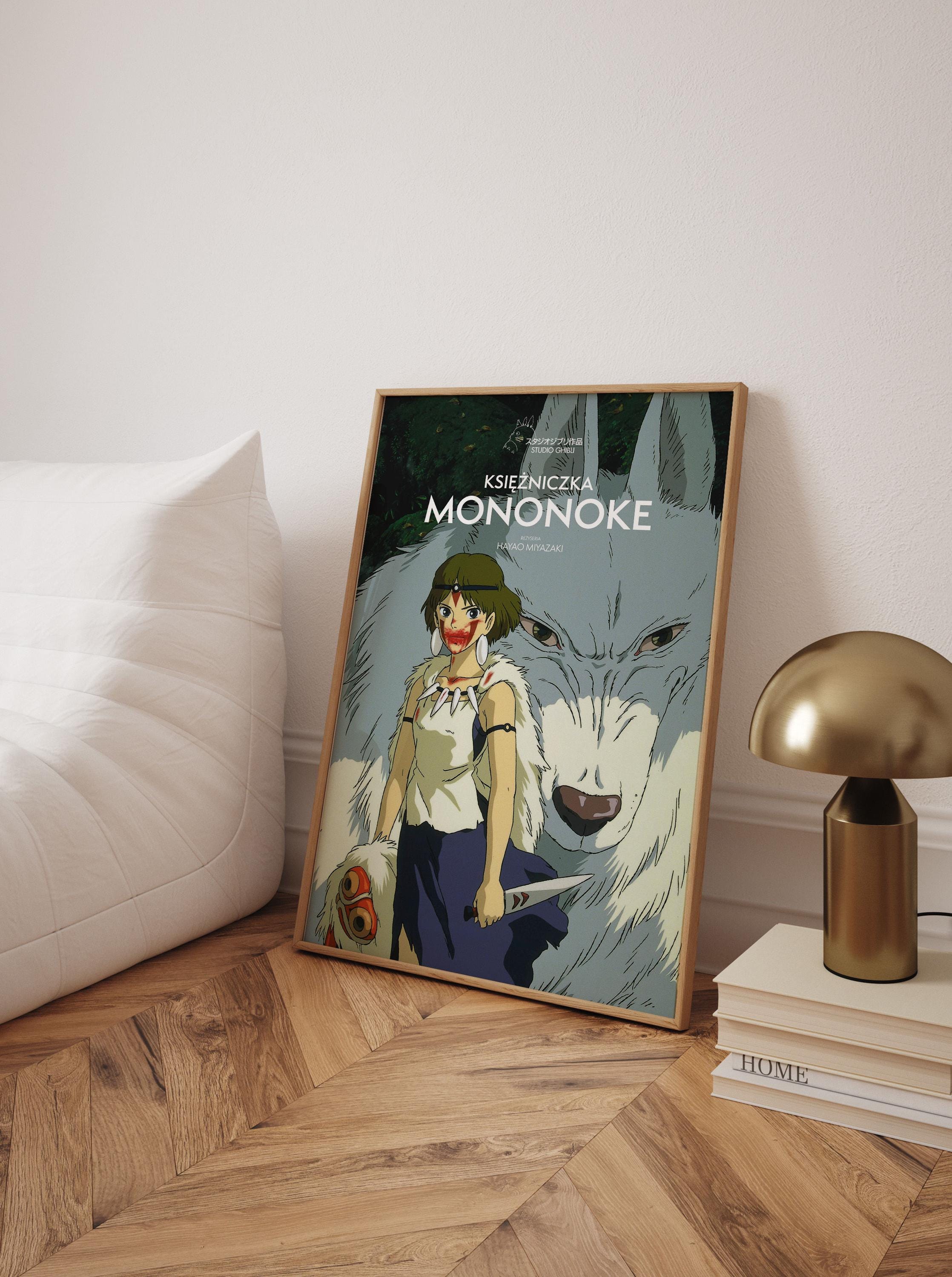 Princess Mononoke by Studio Ghibli Movie Poster Print, Popular Poster ...