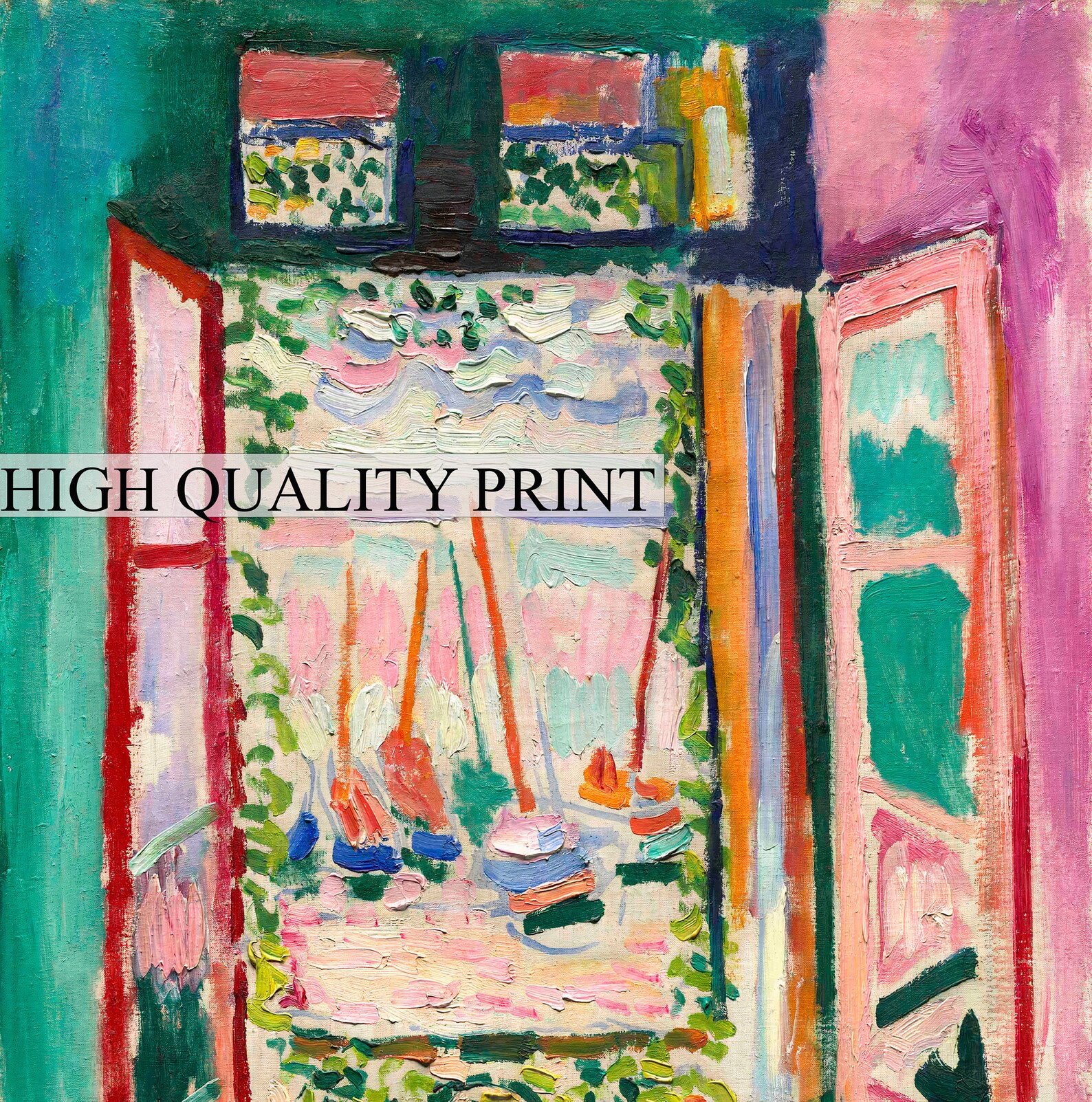 Gallery Wall Set of Henri Matisse Prints Open Window Print - Etsy