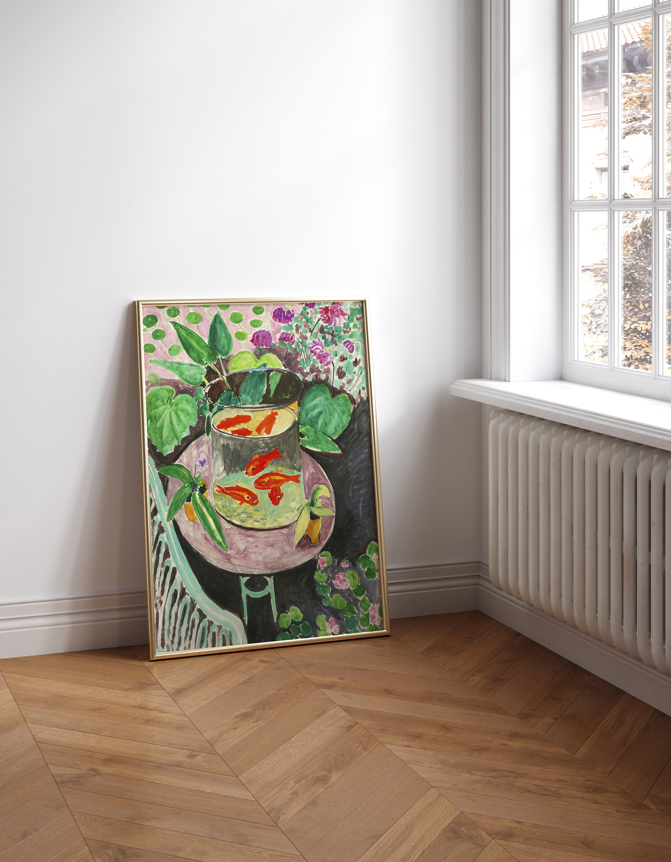 Digital Print of Henri Matisse the Goldfish Print, Matisse Exhibition ...