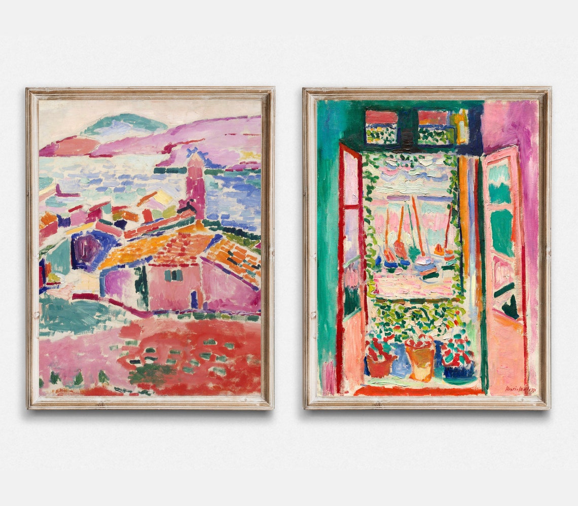 Gallery Wall Set of Henri Matisse Prints Open Window Print - Etsy
