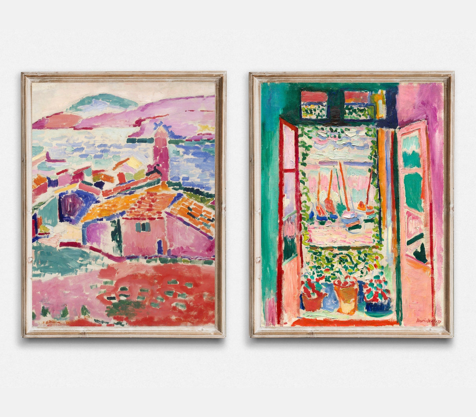 Gallery Wall Set of Henri Matisse Prints Open Window Print - Etsy