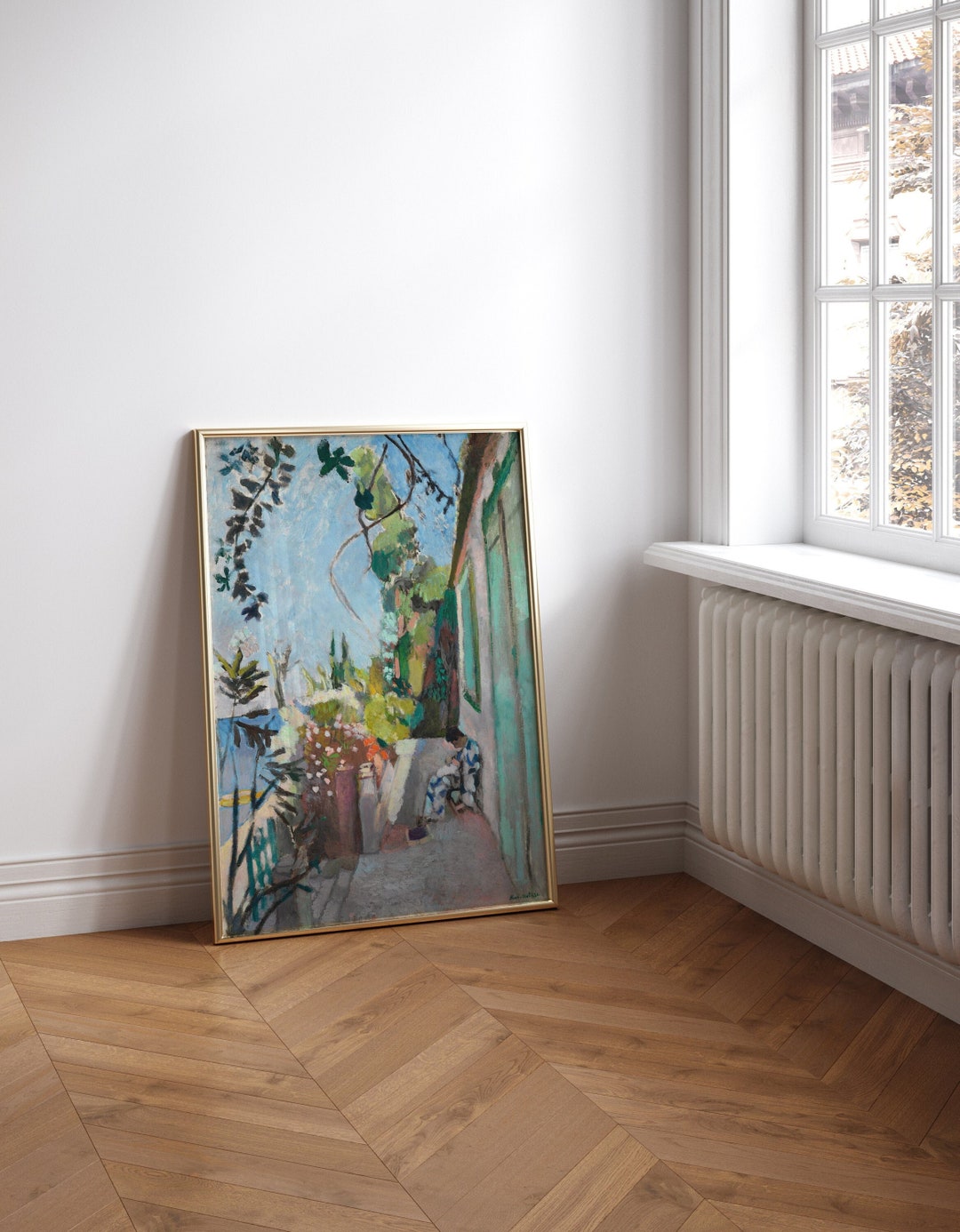 Digital Print of Henri Matisse the Terrace Saint-tropez, Matisse ...
