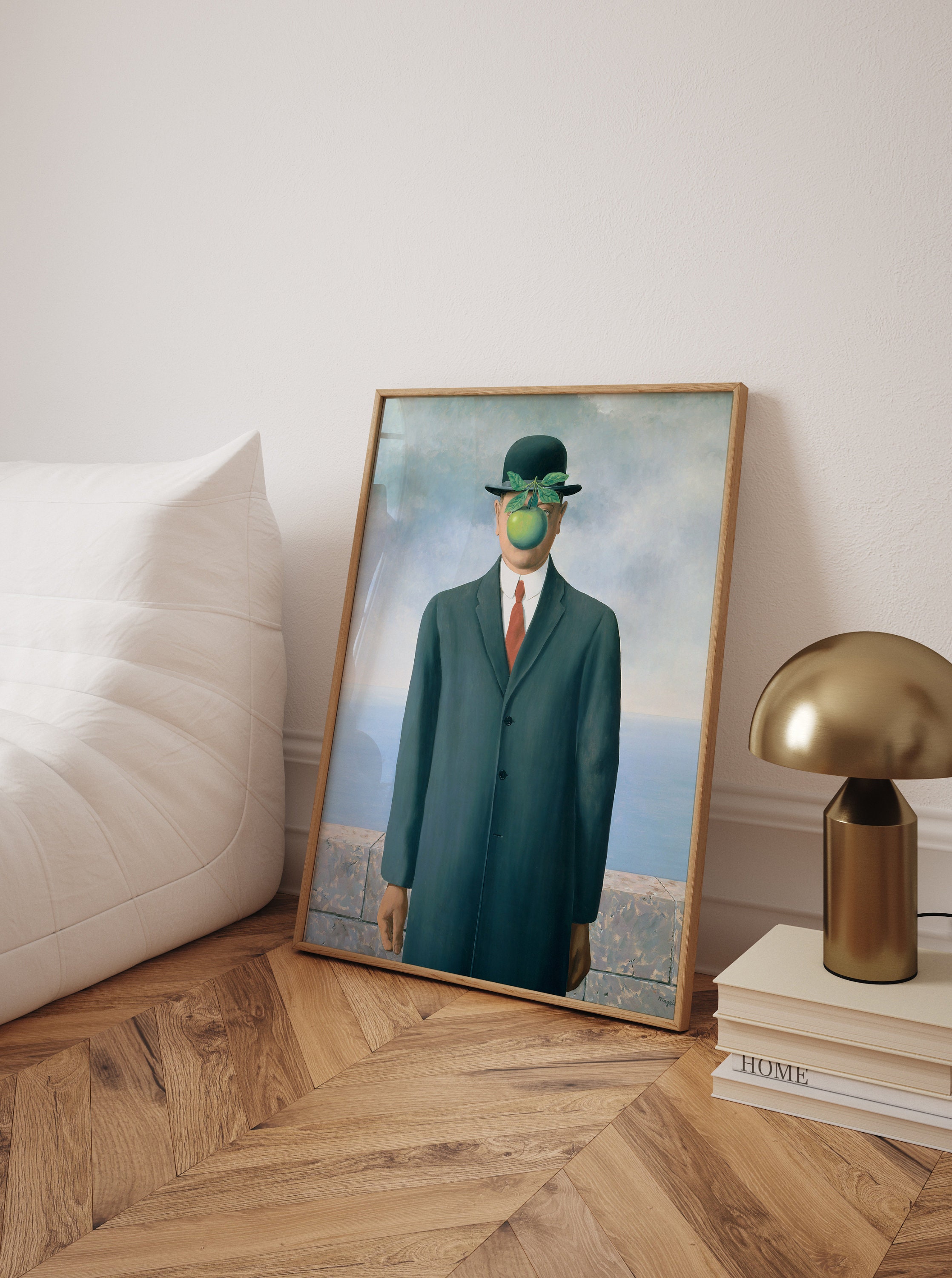 Rene Magritte the Son of Man Wall Art Print, Rene Magritte Poster, Rene ...