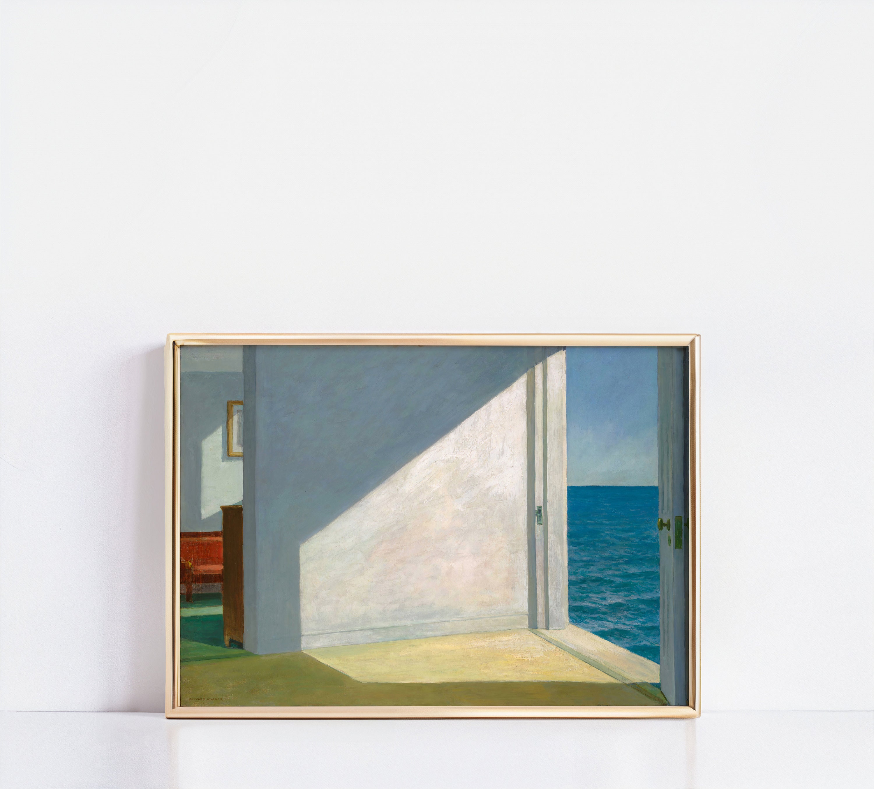 Edward Hopper Rooms by the Sea Poster, Edward Hopper Exhibition Print ...