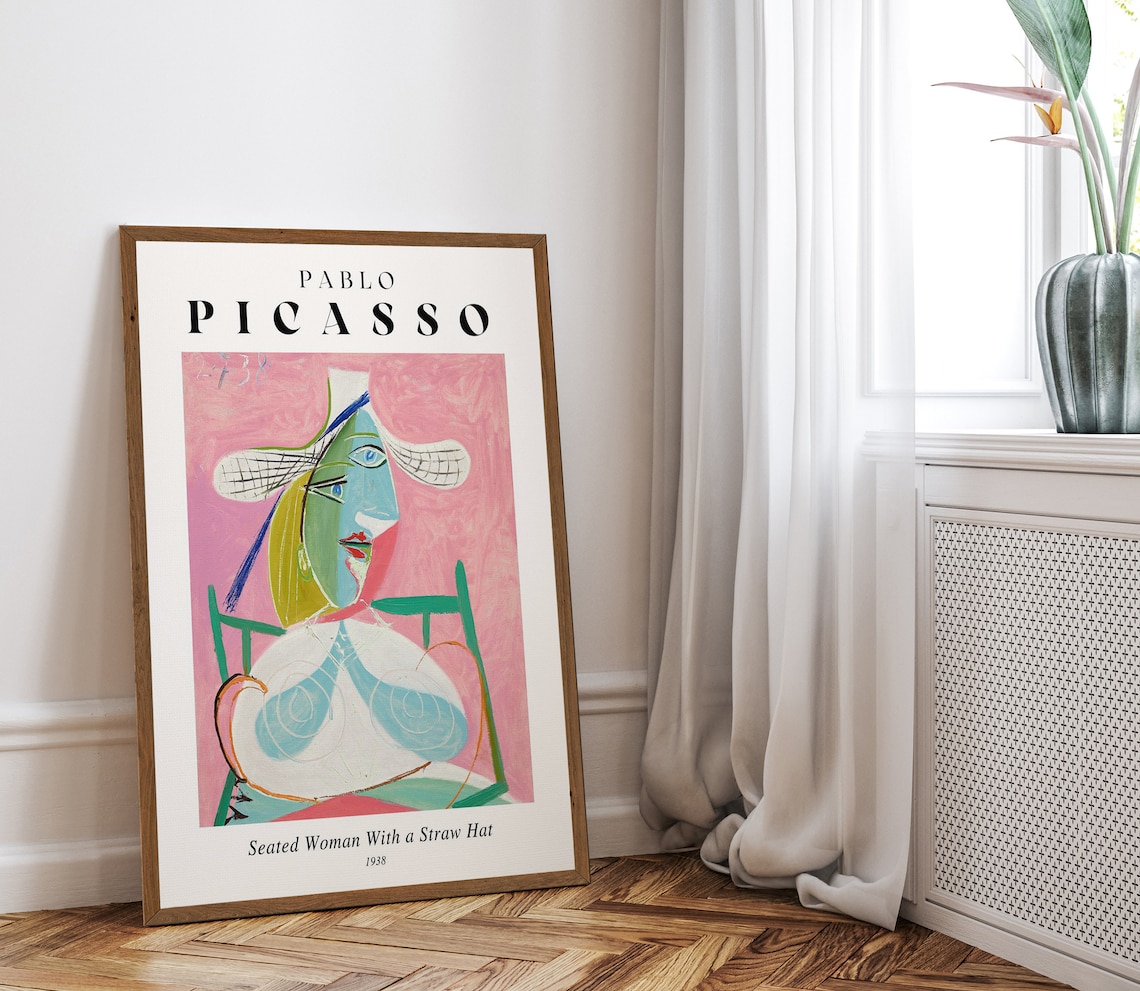 Pablo Picasso Wall Art Print, Picasso Poster, Picasso Home Decor ...