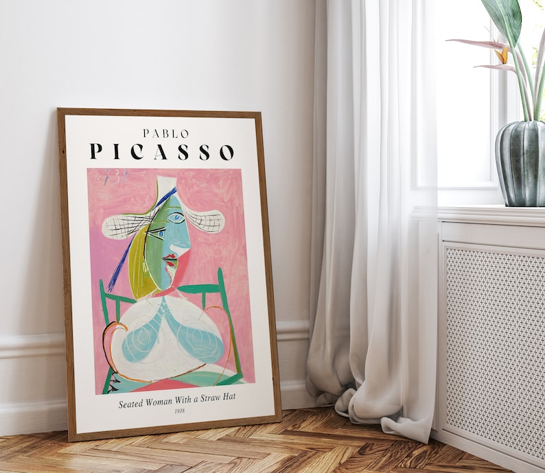 Pablo Picasso Wall Art Print, Picasso Poster, Picasso Home Decor ...
