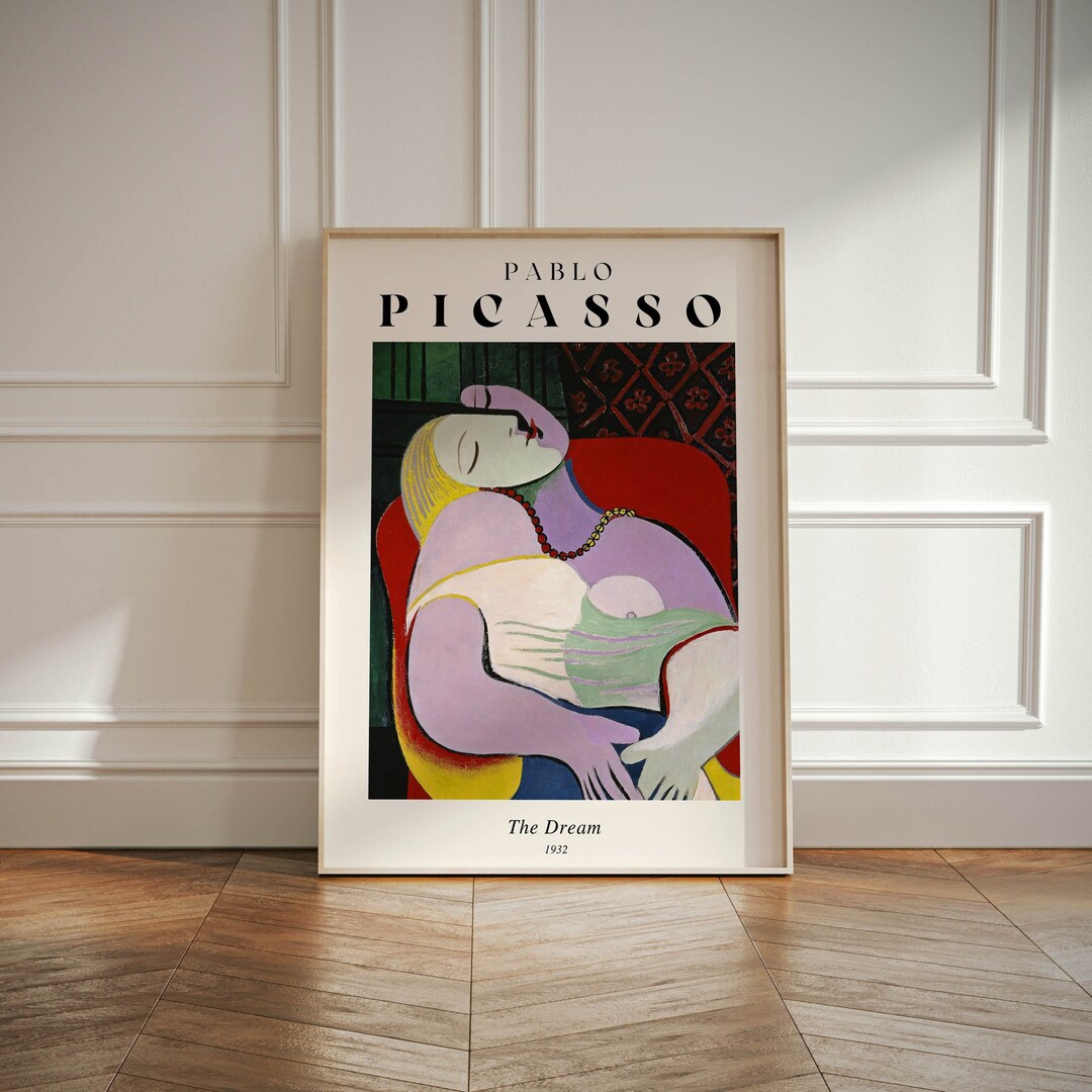 Pablo Picasso Wall Art Print, Picasso Poster, Picasso Home Decor ...