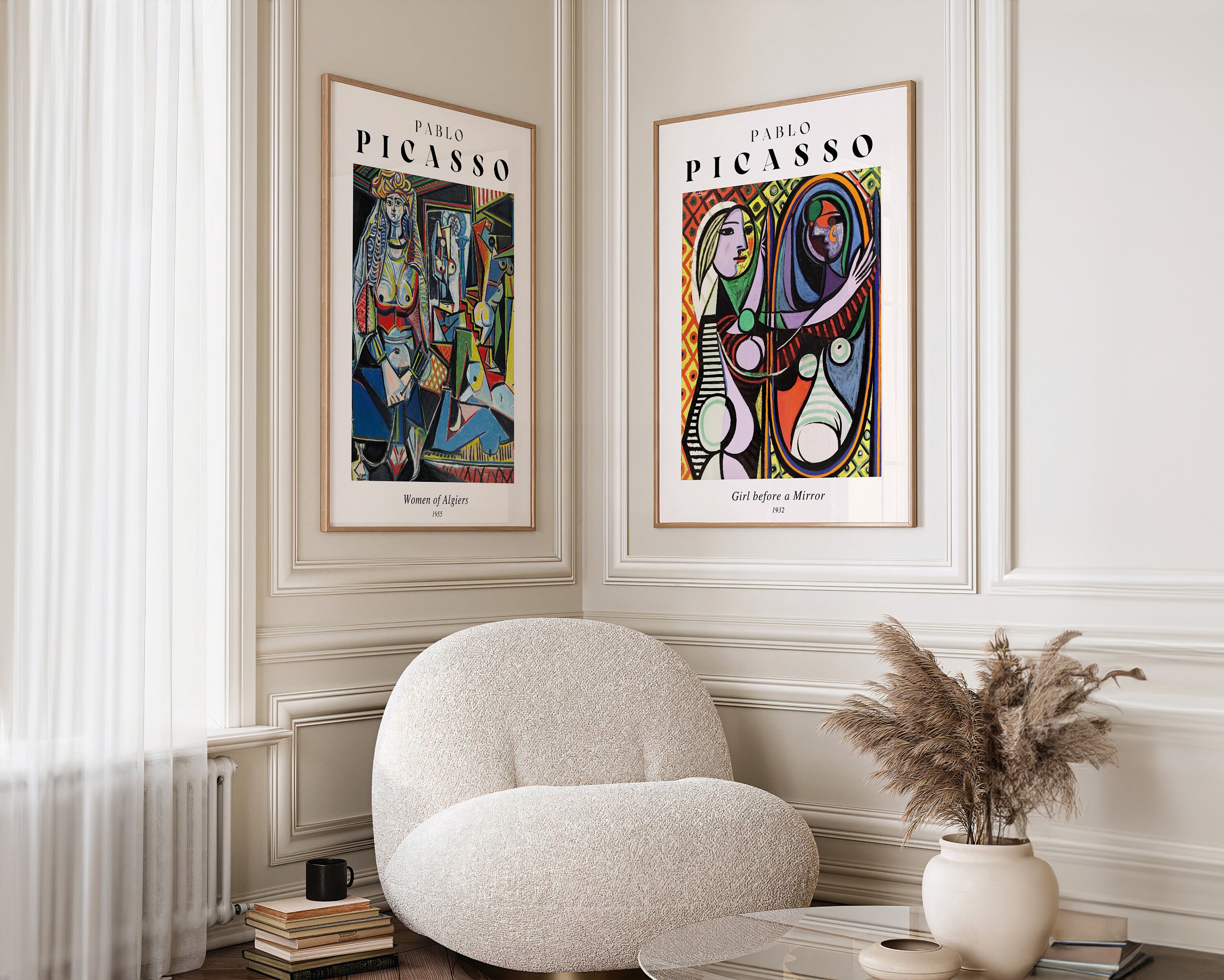 SET of 2 Pablo Picasso Wall Art Print, Picasso Poster, Picasso Home ...