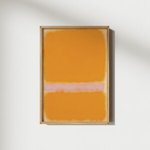 Mark Rothko Poster, Mark Rothko Print, Abstract Geometric Wall Art ...