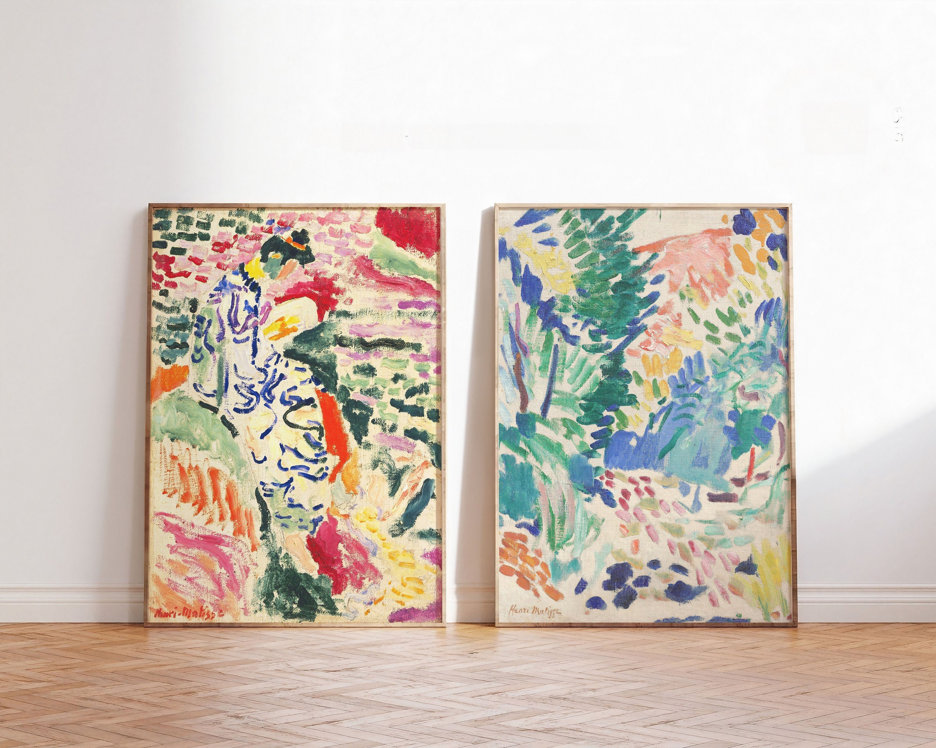 SET of 2 Henri Matisse Prints, Henri Matisse Poster, Henri Matisse Wall ...