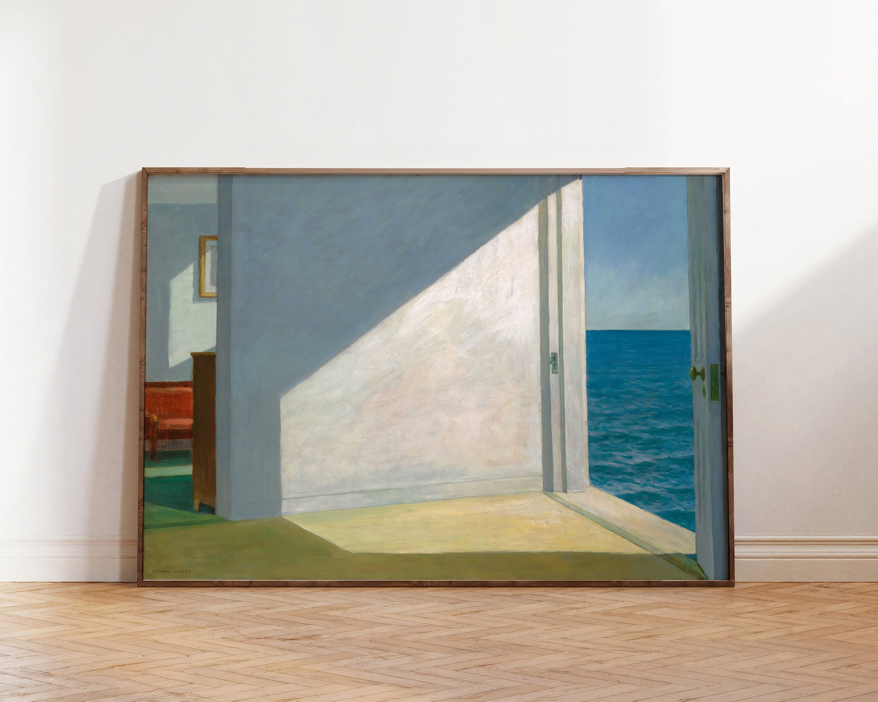 Edward Hopper Rooms by the Sea Poster, Edward Hopper Exhibition Print ...