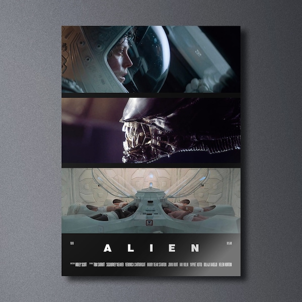 Alien Wall Art - Etsy