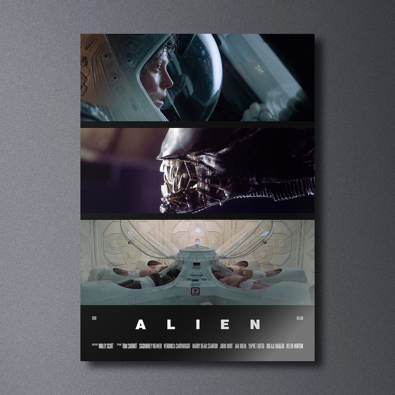 Alien Movie Poster - Etsy