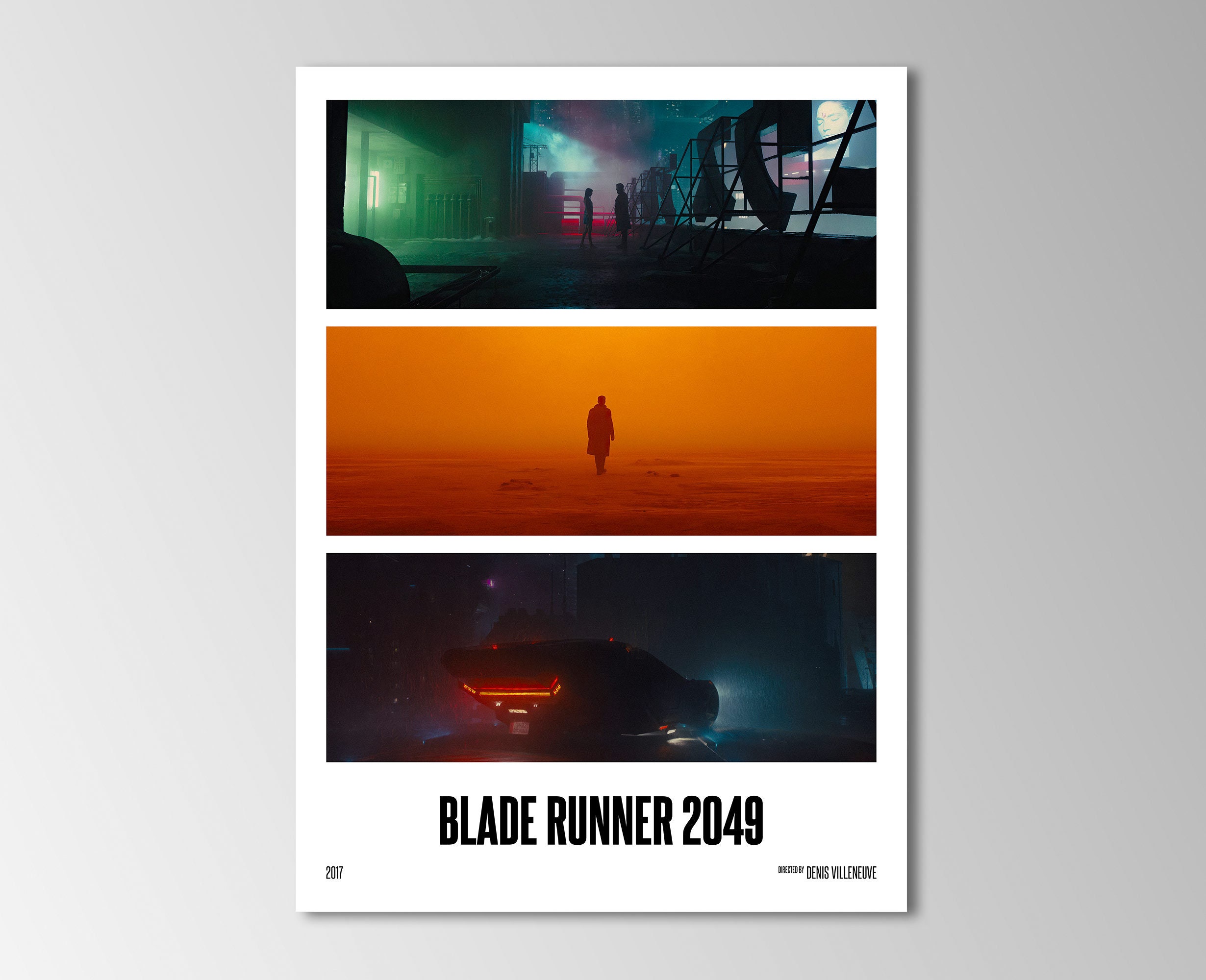 Blade Runner 2049 Movie Poster Print Minimalist Movie - Etsy