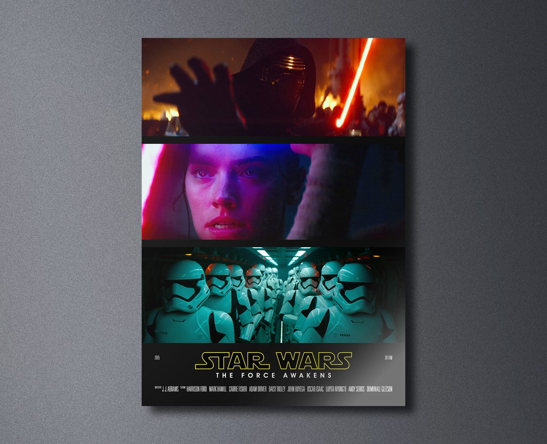 Star Wars: Episode VII - the Force Awakens - Movie Poster Print ...