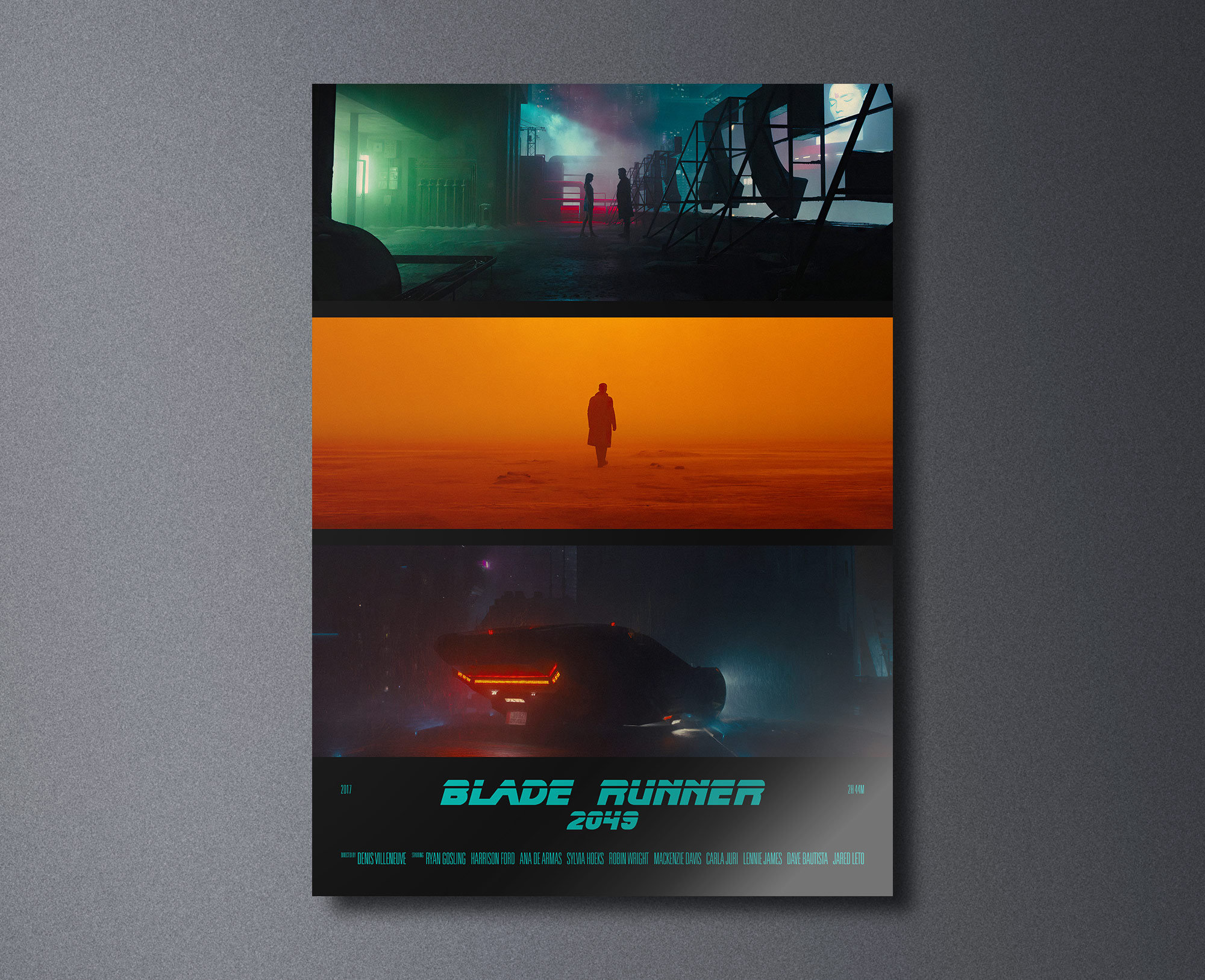 Blade Runner 2049 - Movie Poster Print | Minimalist Movie Poster | Wall ...
