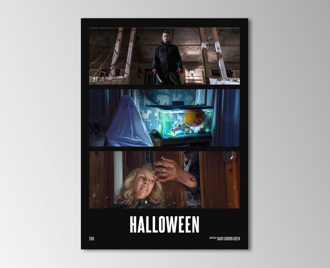 Halloween 2018 Movie Poster Print Minimalist Movie Poster - Etsy
