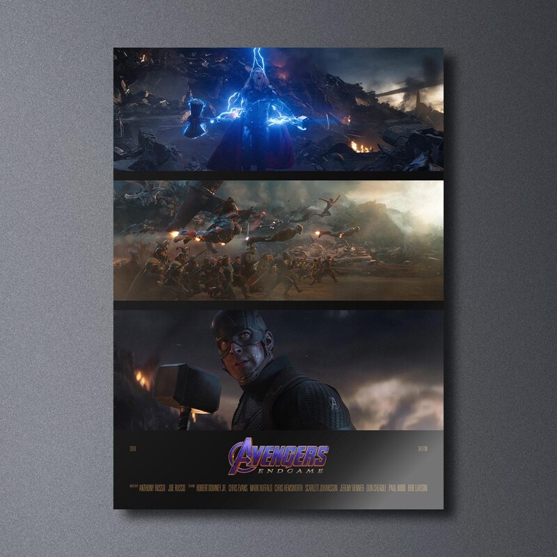 Avengers Endgame Poster - Etsy